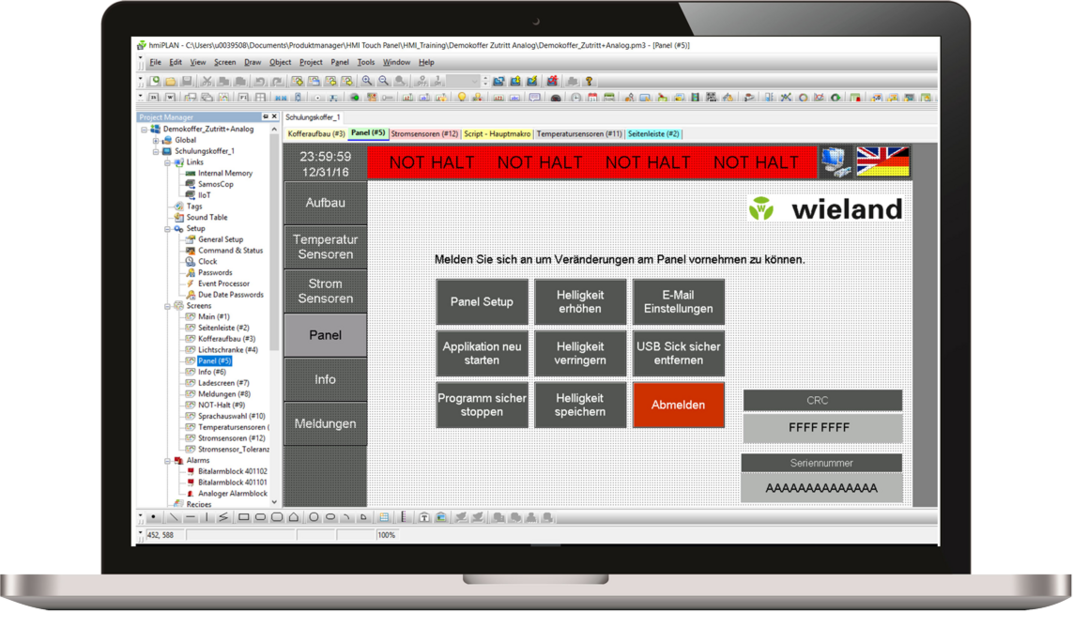 HMI PLAN - Software & Apps - Support - Wieland Corporate